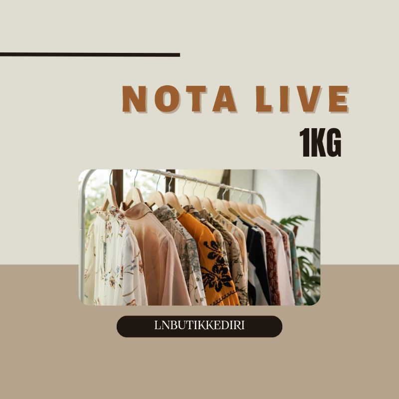 Jual NOTA LIVE 1KG NOMINAL UNDER 100RB (maks co jam 3 sore) | Shopee ...