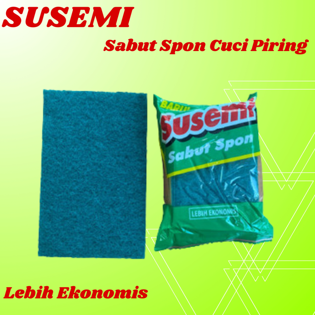 Jual Sabut Spon Cuci Piring SUSEMI - Sponge Pembersih Peralatan Masak ...