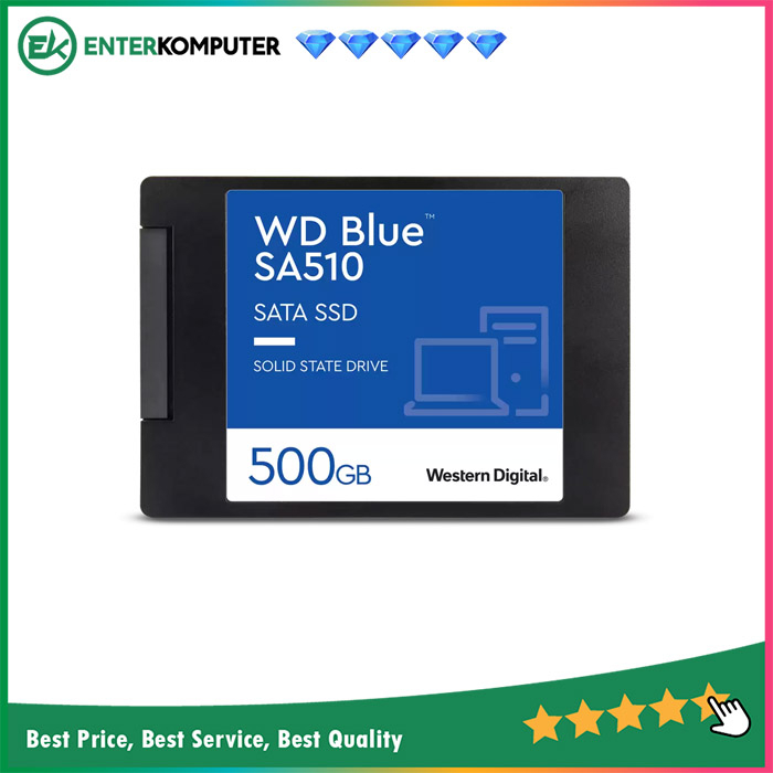 Jual WD Blue SA510 SATA SSD 500GB SATA III / SSD 500GB | Shopee Indonesia