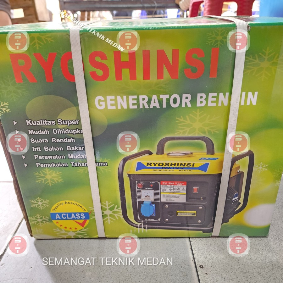 Jual RMA1300F MESIN GENSET GENERATOR LISTRIK 2TAK 2 TAK 750 WATT ...