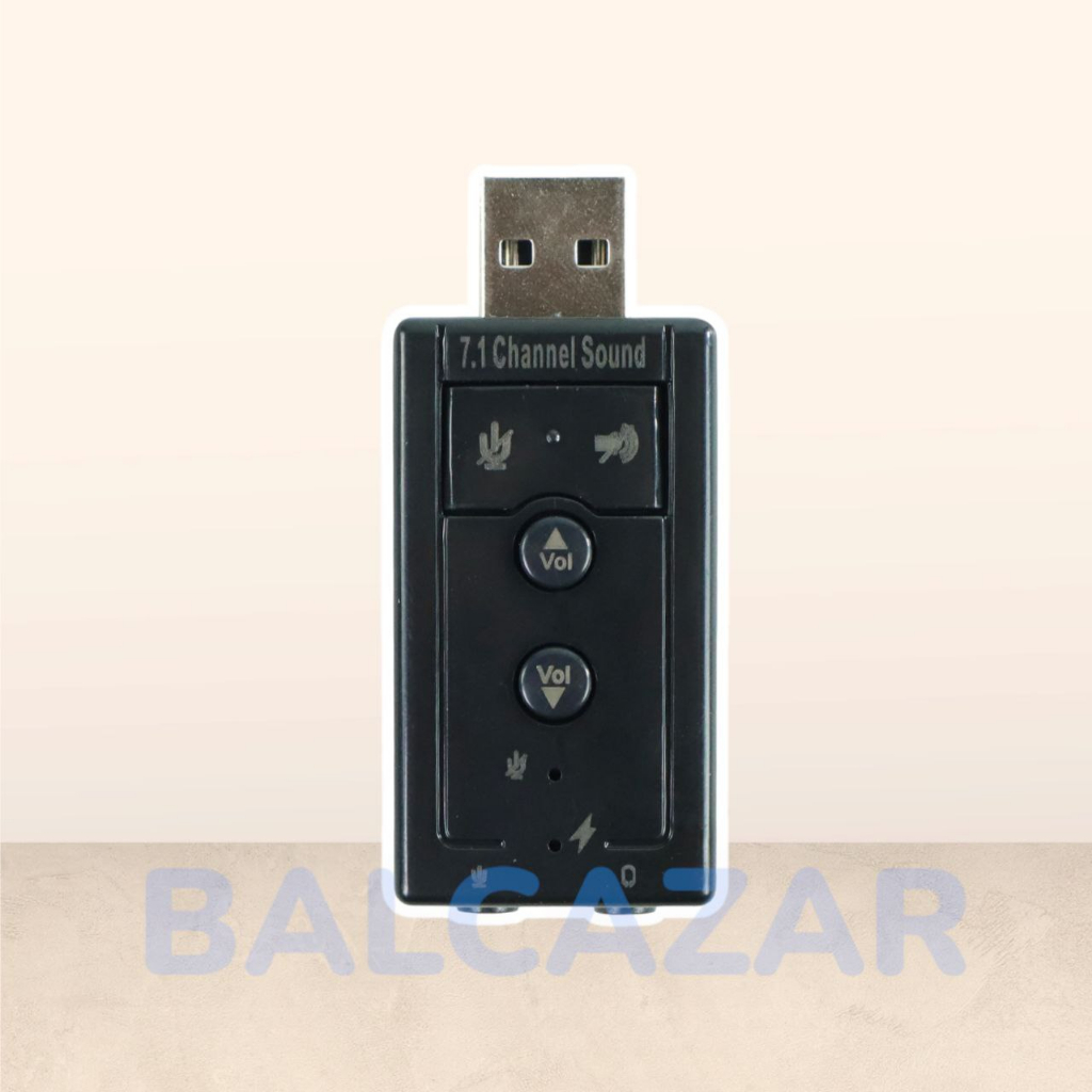 Jual Sound Card Adapter USB 7.1 Channel Soundcard Eksternal for PC ...