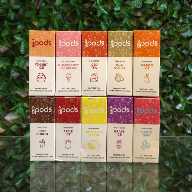 Jual IdPods Drink Series 30ML 30MG 50/50 Cukai 2023 Yogurt Strawberry ...