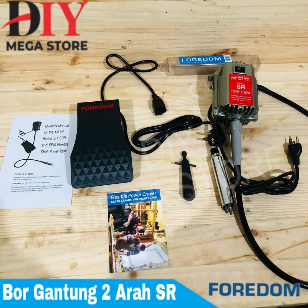 Jual FOREDOM SR Mesin Bor Gantung Foredom Dua Arah Bolak Balik Alat Bor ...
