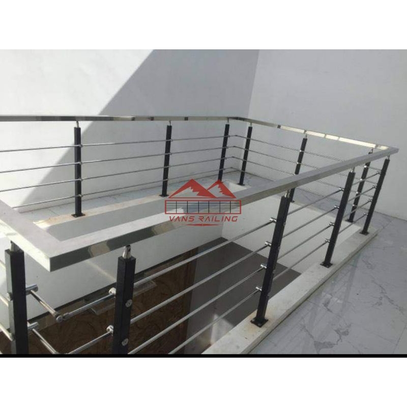 Jual TIANG HOLLOW BESI COATING HITAM RAILING TANGGA JARI JARI TERMURAH ...