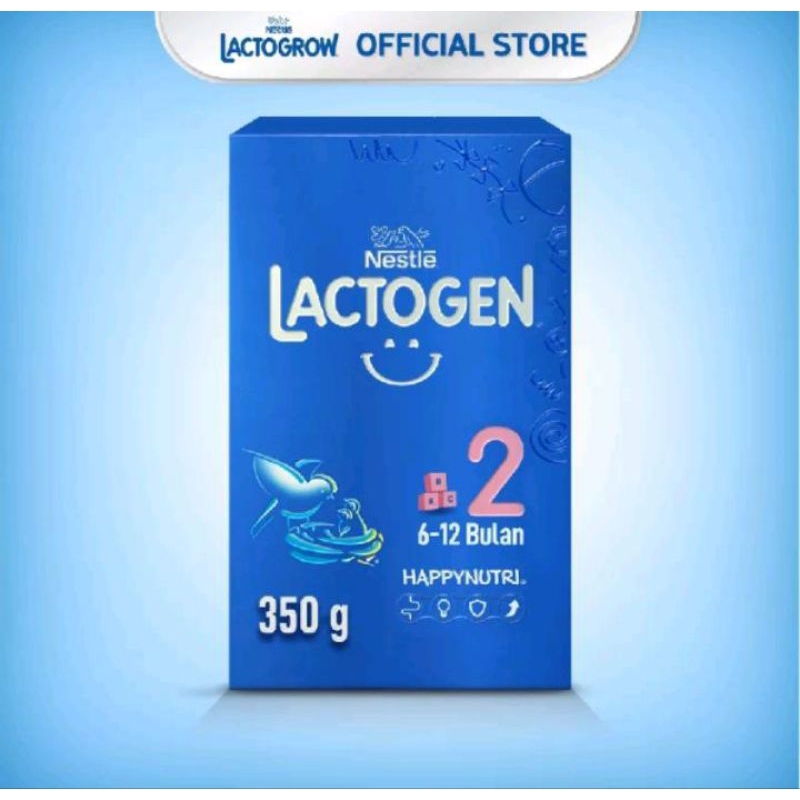 Jual Nestle Lactogen 2 Susu Formula 6-12 bulan box 350 gr | Shopee ...