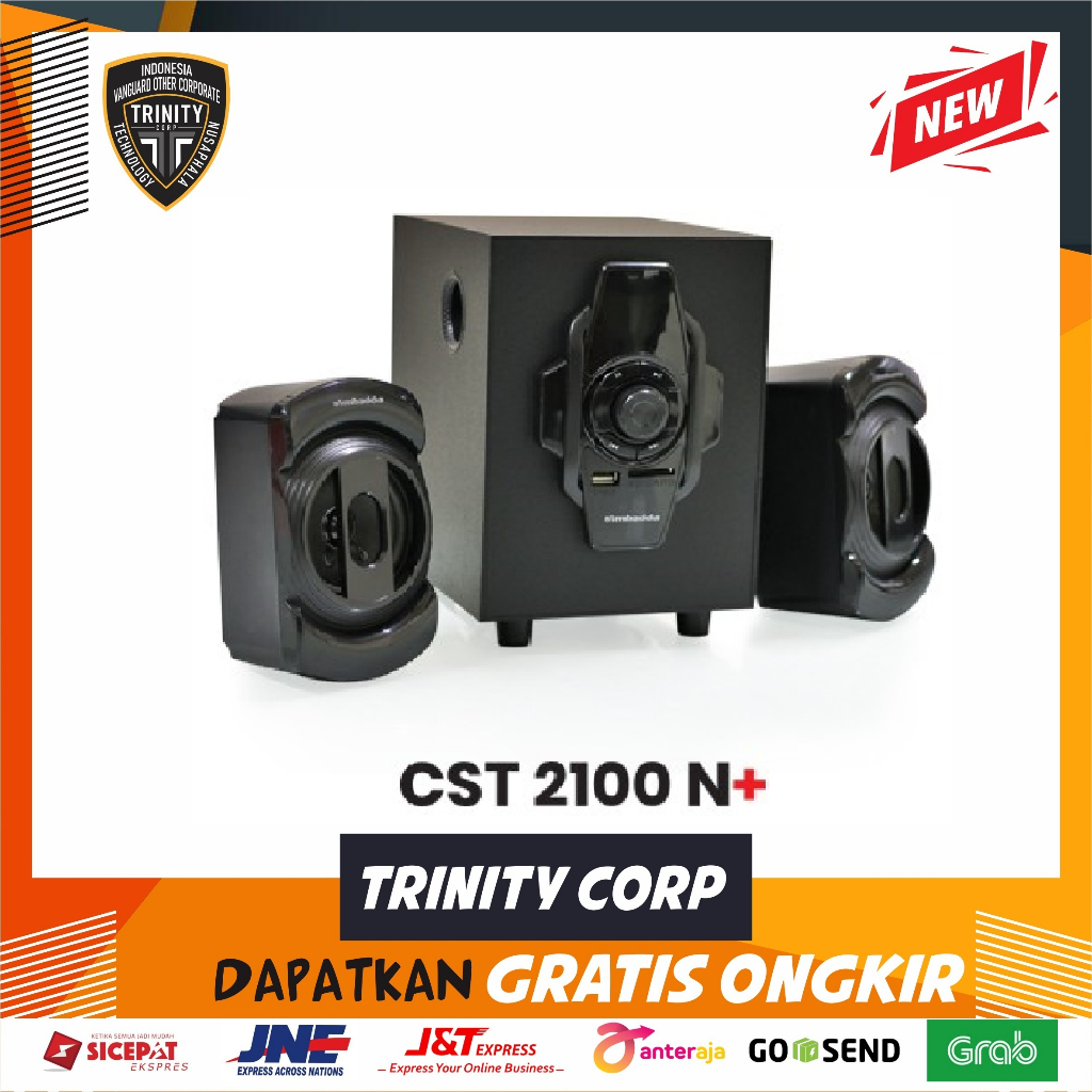 Jual Speaker Bluetooth Simbadda CST 2100N+ - Subwoofer Bass Music ...
