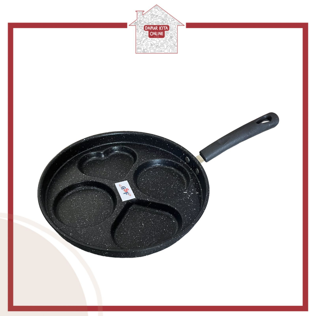 Jual Wajan Teflon Cetakan Telur 3025 GSF / Cetakan Telur Karakter 4 ...