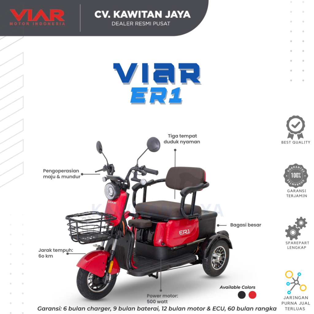 Jual Sepeda listrik Viar ER1 | Shopee Indonesia