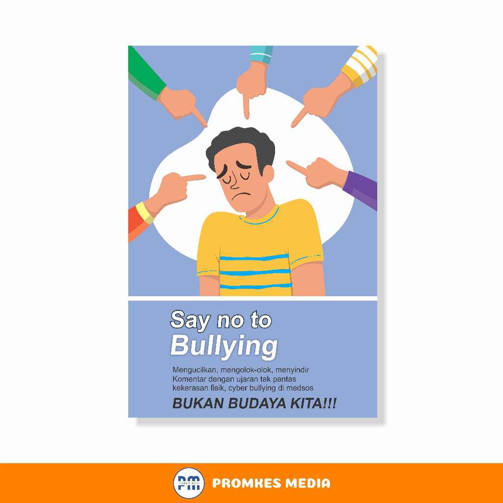 Jual Poster Kesehatan, Stop Bullying, Stop Perundungan | Shopee Indonesia