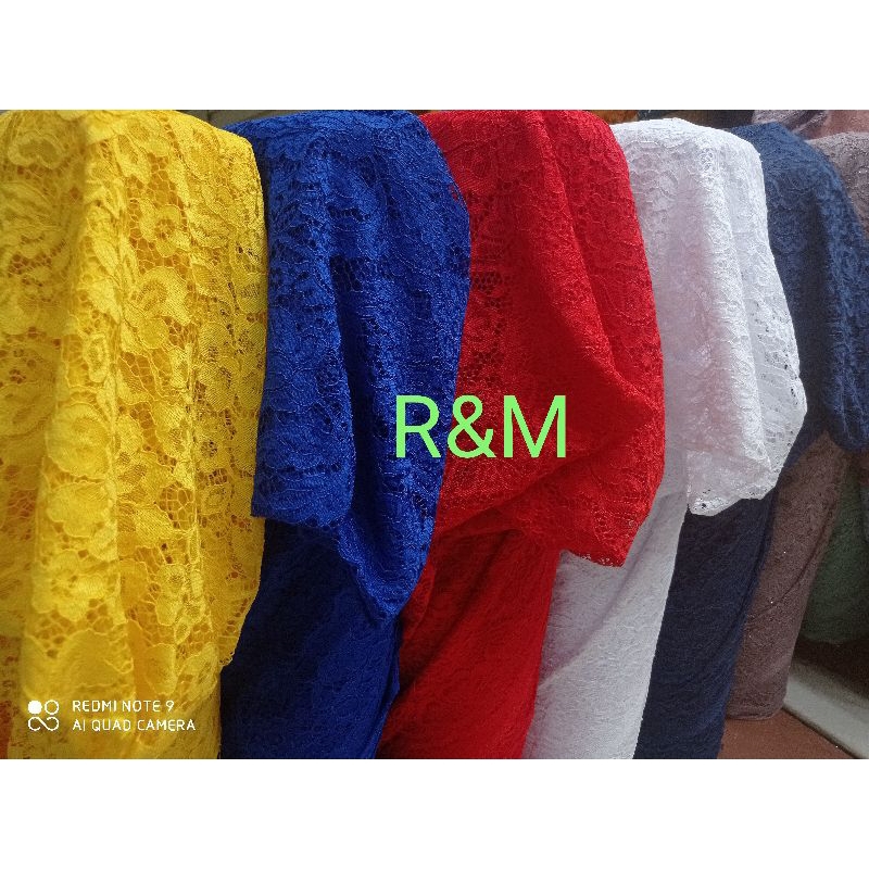 Jual KAIN BAHAN BROKAT / BROKAT CORNELI / KEBAYA BRUKAT / SERAGAM ...