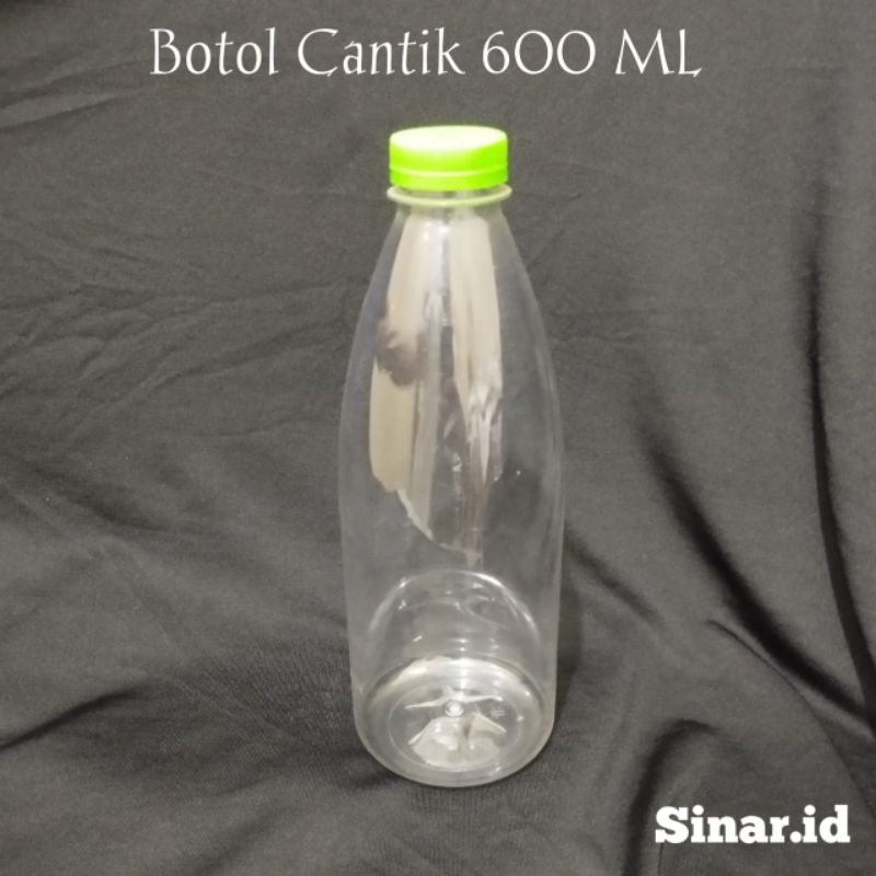 Jual Botol cantik 600 Ml/botol plastik 600 ml/sinar.id | Shopee Indonesia