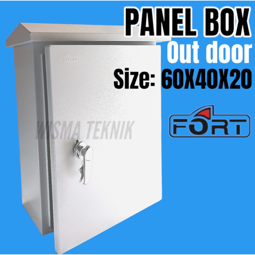Jual BOX PANEL LISTRIK OUT DOOR 60 X 40 X 20 FORT FMBO604020 | Shopee ...