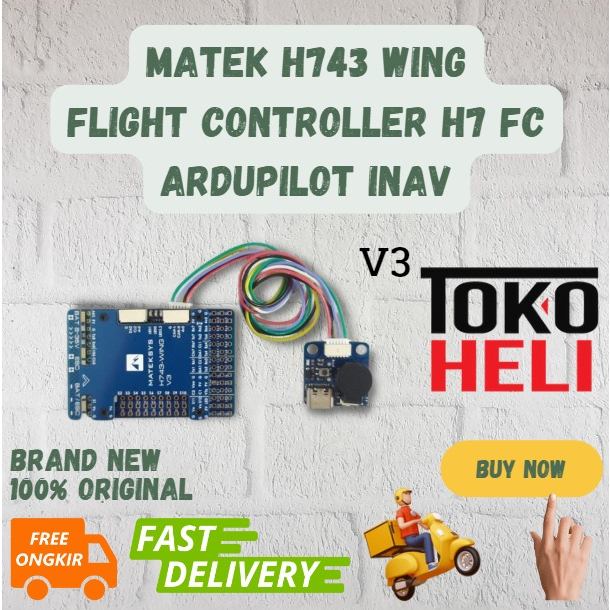 Jual Matek H743 WING Flight Controller H7 FC ArduPilot iNAV | Shopee ...