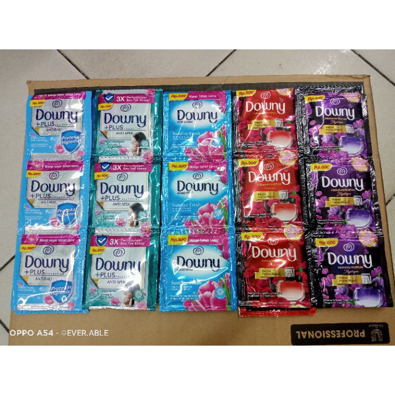 Jual Downy Sachet 10 Ml X 6 Sachet Shopee Indonesia