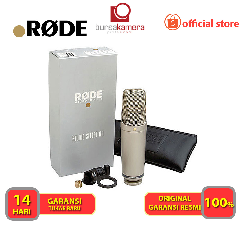Jual Rode NT1000 / NT 1000 Studio Condenser Microphone | Shopee Indonesia