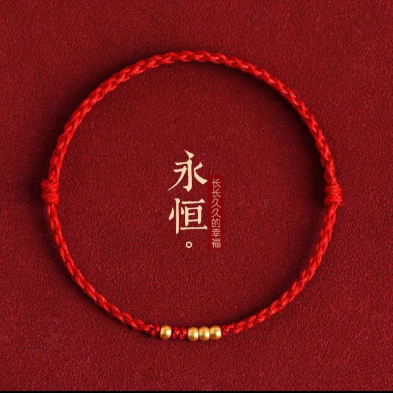 Jual GELANG TANGAN MEWAH TALI MERAH GELANG KEBERUNTUNGAN ANTI KARAT ...