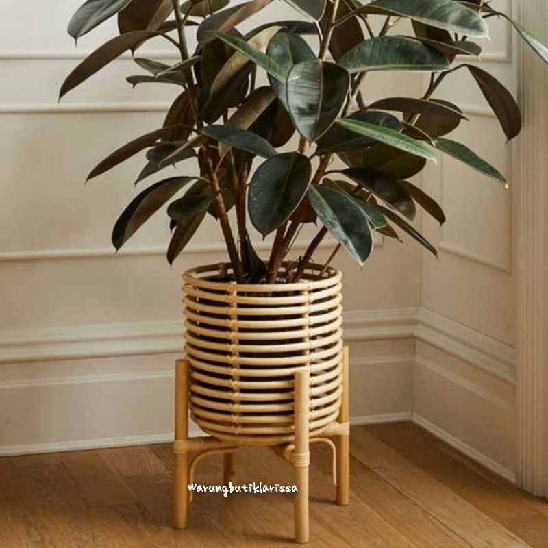 Jual STANDING POT ROTAN | Shopee Indonesia