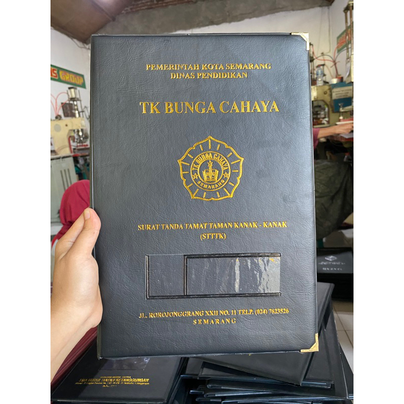 Jual Cover Map Rapot / Ijazah Hotprint Emboss | Shopee Indonesia