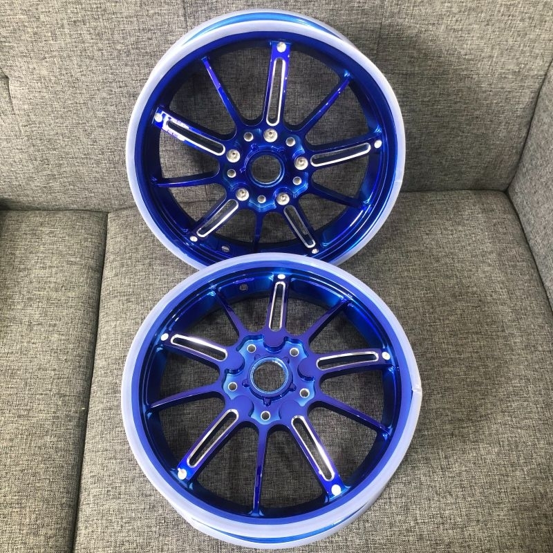 Jual Velg Modern Vespa Model Drag (Blue) | Shopee Indonesia