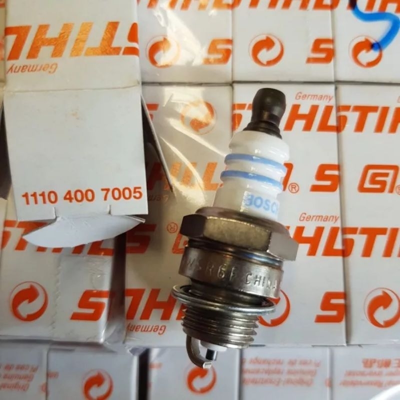 Jual Busi Spark Plug Bosch WSR6F Stihl Original | Shopee Indonesia