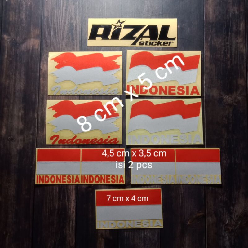 Jual STICKER BENDERA INDONESIA CUTTING STICKER | Shopee Indonesia