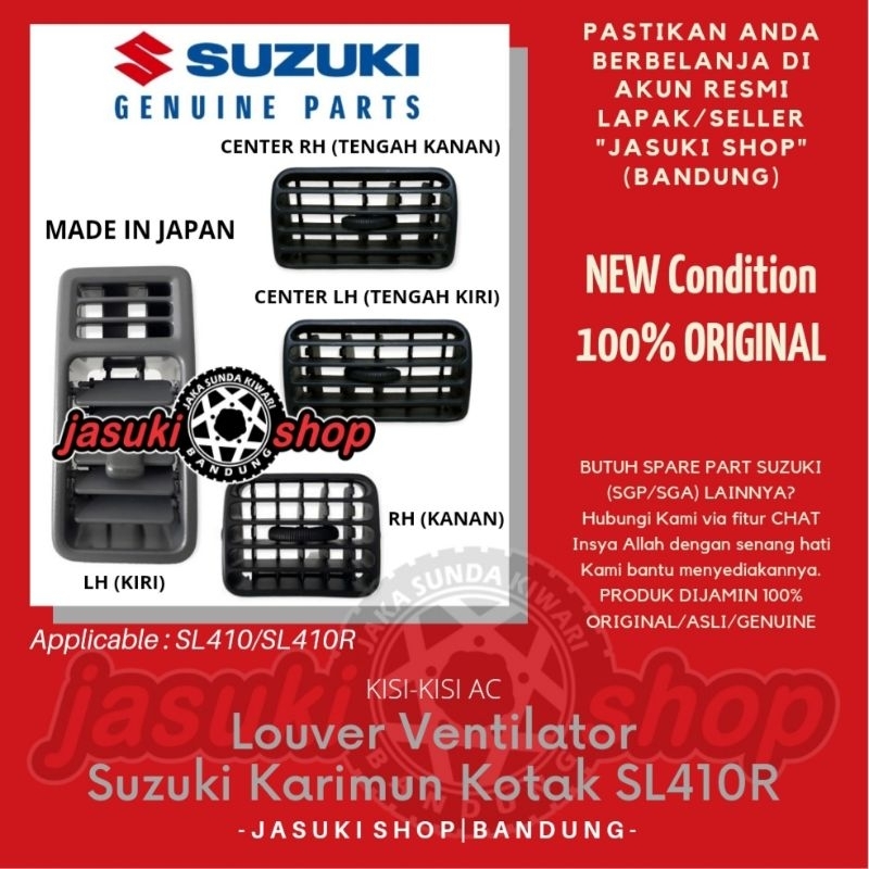 Jual Louver Ventilator Kisi Kisi AC Suzuki Karimun Kotak SL410 Asli Ori ...