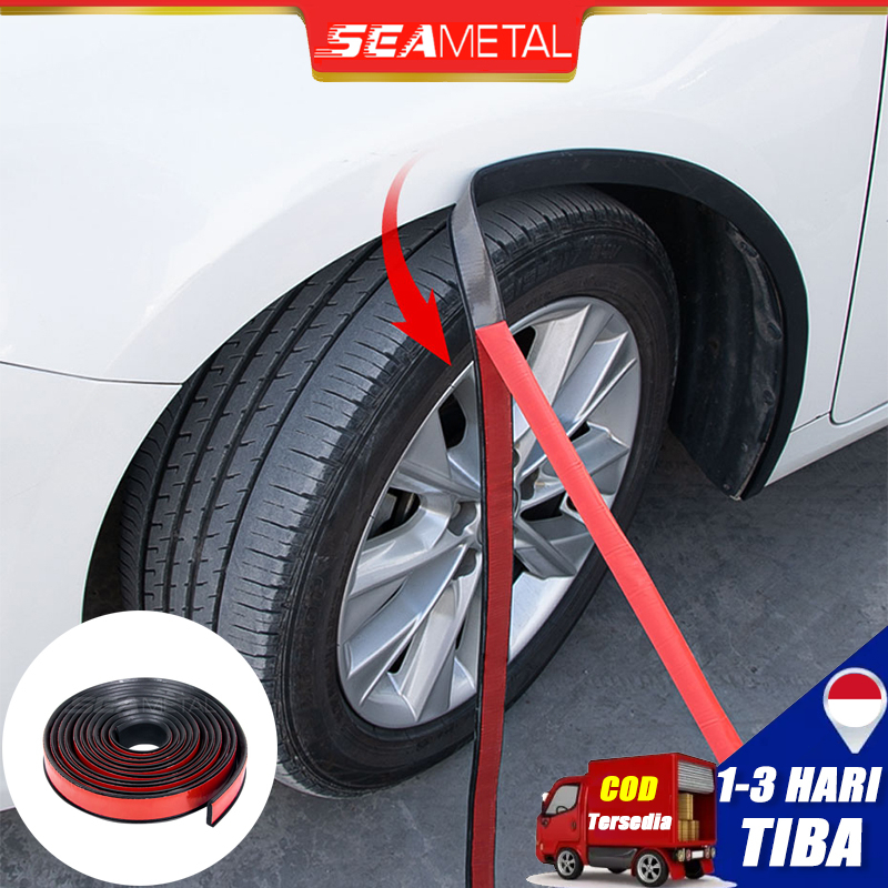 Jual SEAMETAL Stiker Roda Guard Anti Gores Roda Ban Mobil Stiker Karet ...