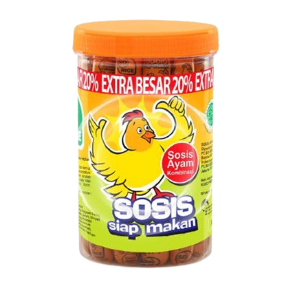 Jual ( BERKAH ) Sosis So Nice Siap Makan 24 pcs x 21gr Rasa Ayam Rasa ...