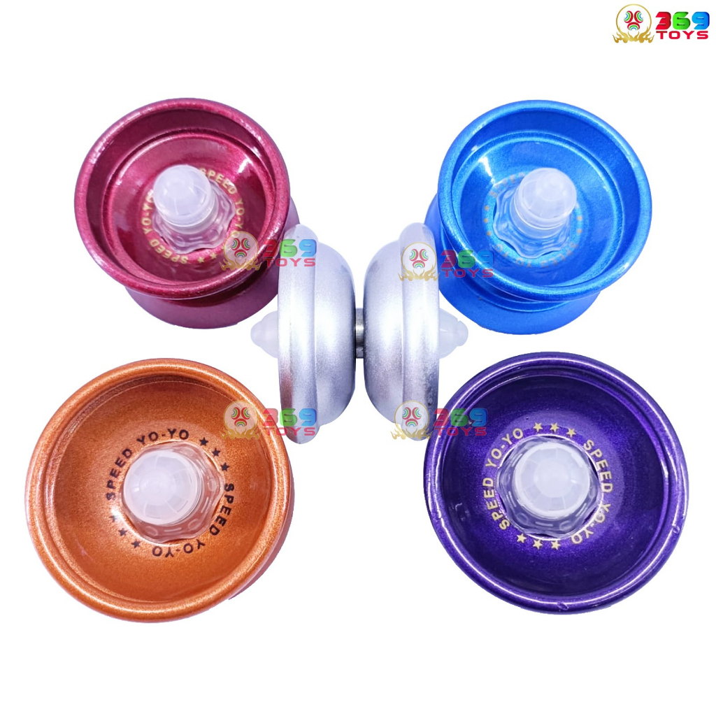 Jual MAINAN YOYO WARNA GLITER 3 BEARING YOYO GASING KEREN | Shopee ...