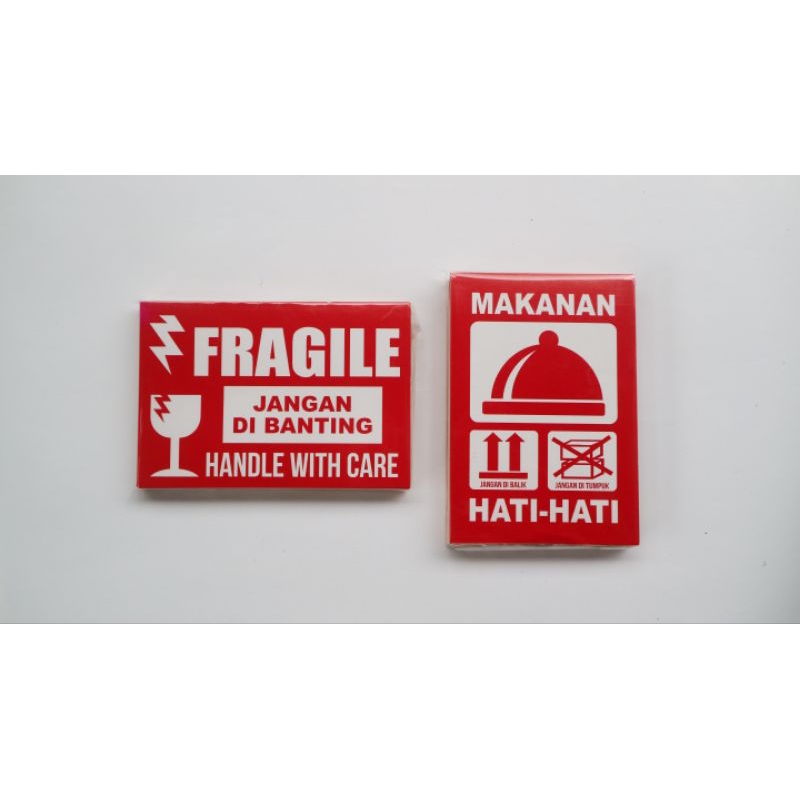 Jual Stiker Fragile isi 50 lembar | Shopee Indonesia