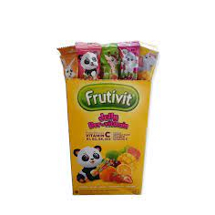 Jual Frutivit Jeli Jelly Stick Ber-vitamin C Aneka Buah 400G 1 Pak Isi ...