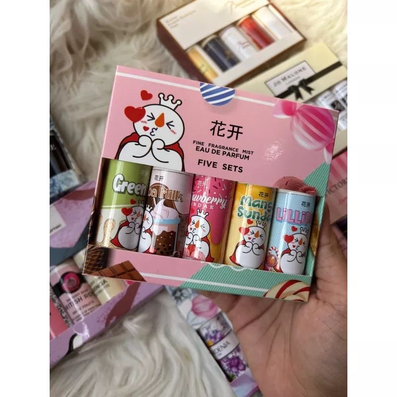 Jual PARFUM MIXUE SET 5IN1 MIXUE PARFUM EDP 5IN1 ECER PARFUM MIXUE 70ML ...