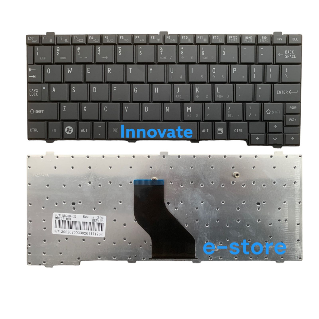 Jual Keyboard Toshiba NB200 NB250 NB510 Hitam | Shopee Indonesia