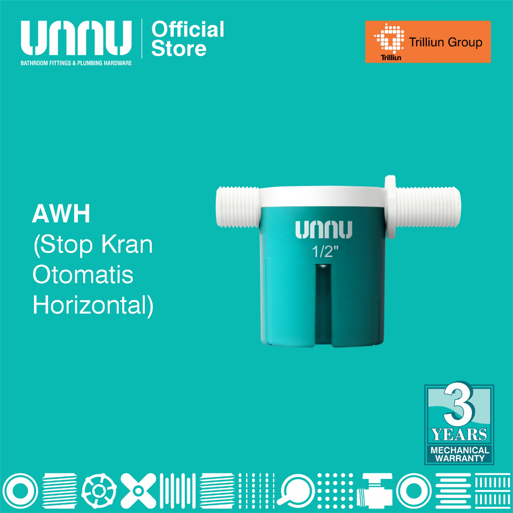 Jual UNNU Stop Kran Otomatis Horizontal - AWH | Shopee Indonesia