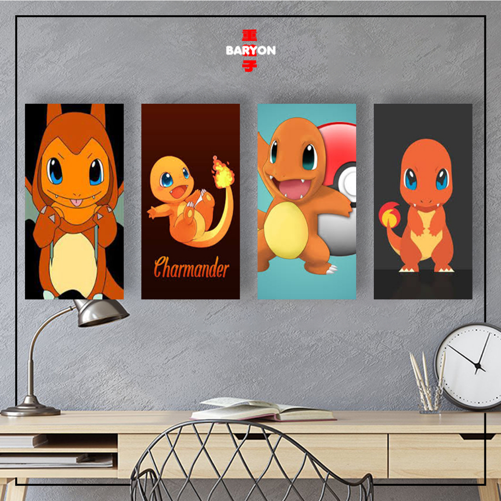 Jual BARYON Wall Decor CHARMANDER POKEMON Pajangan Hiasan Dinding ...