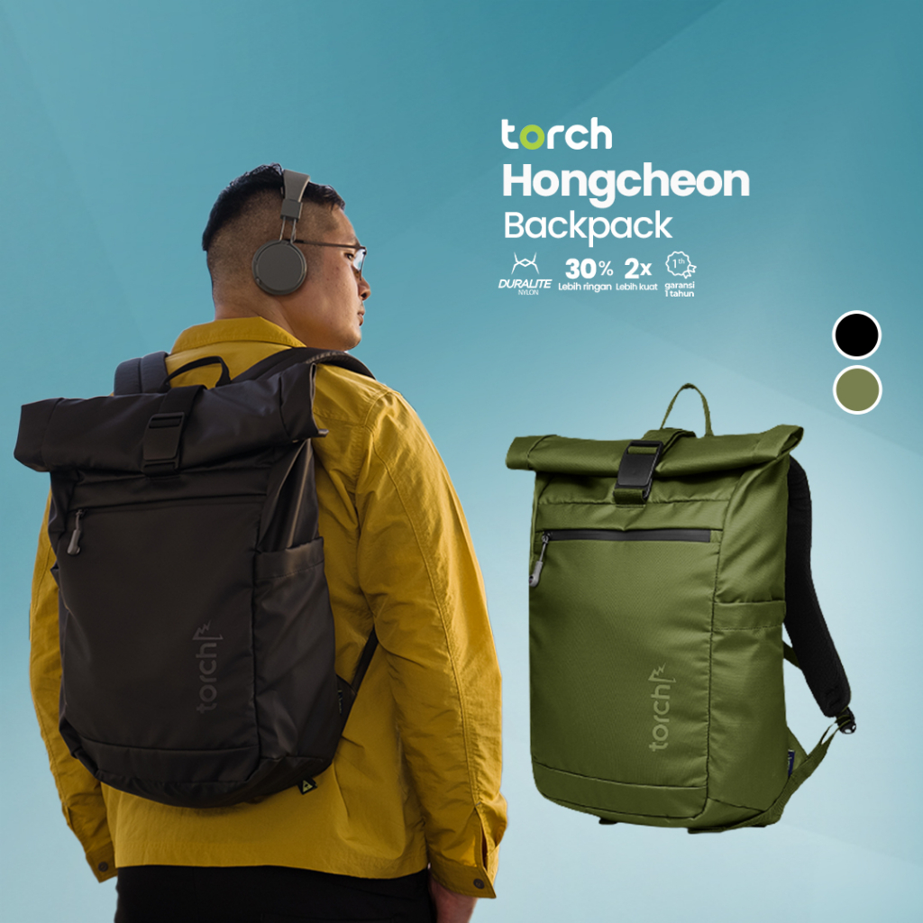 Jual TORCH Hongcheon Tas Ransel Punggung Sekolah Kerja Travelling ...
