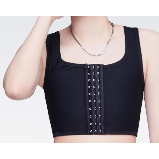Jual Breast binder Chest Binder Perata dada unisex model kait tengah ...