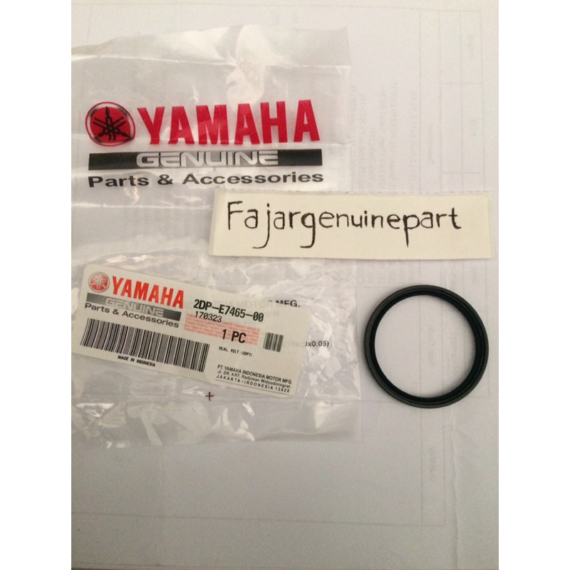 Jual seal,felt sil pully nmax KODE PART 2DP-E7465-00 ORIGINAL 100% YGP ...