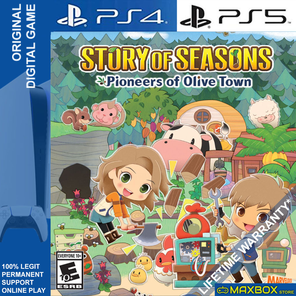 Jual STORY OF SEASONS: Pioneers of Olive Town PS4 PS5 Original Game ...