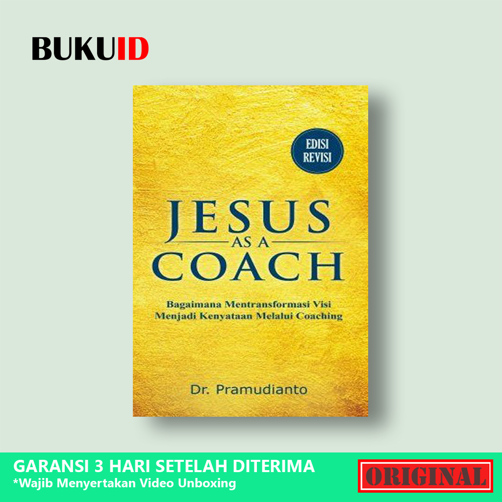 Jual Buku Jesus as a Coach - Bagaimana Mentransformasi Visi Menjadi ...