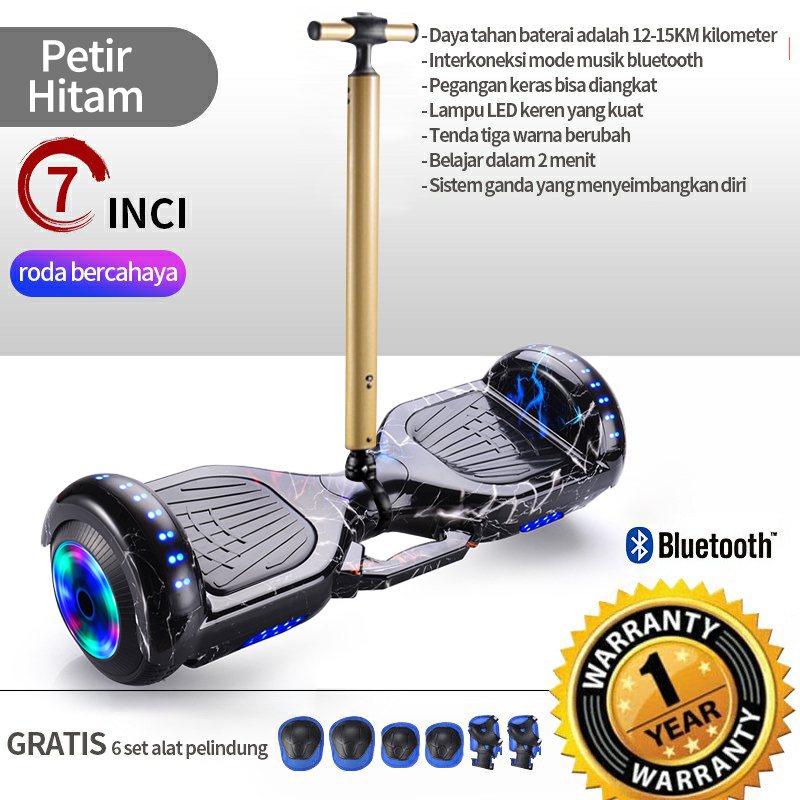 Jual Heartbeat Hoverboard anak, Smart hoverboard 7 inci, skuter listrik ...