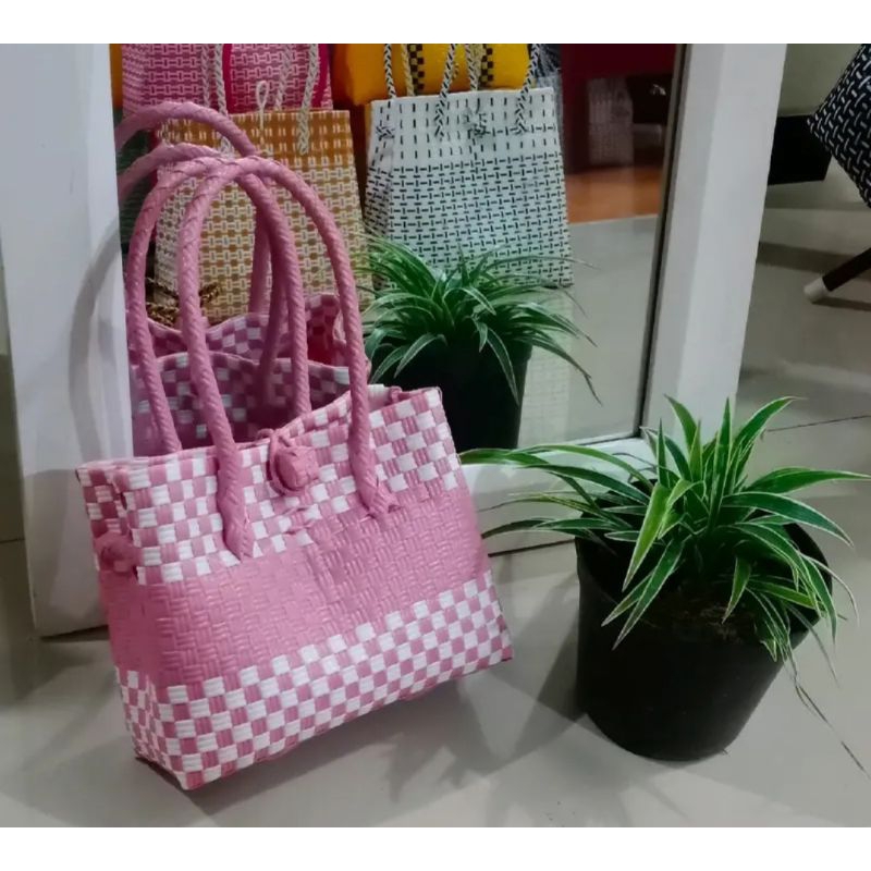 Jual TAS JALI PATTY/TAS ANYAMAN JALI PREMIUM/TAS ANYAM KEKINIAN/TAS ...