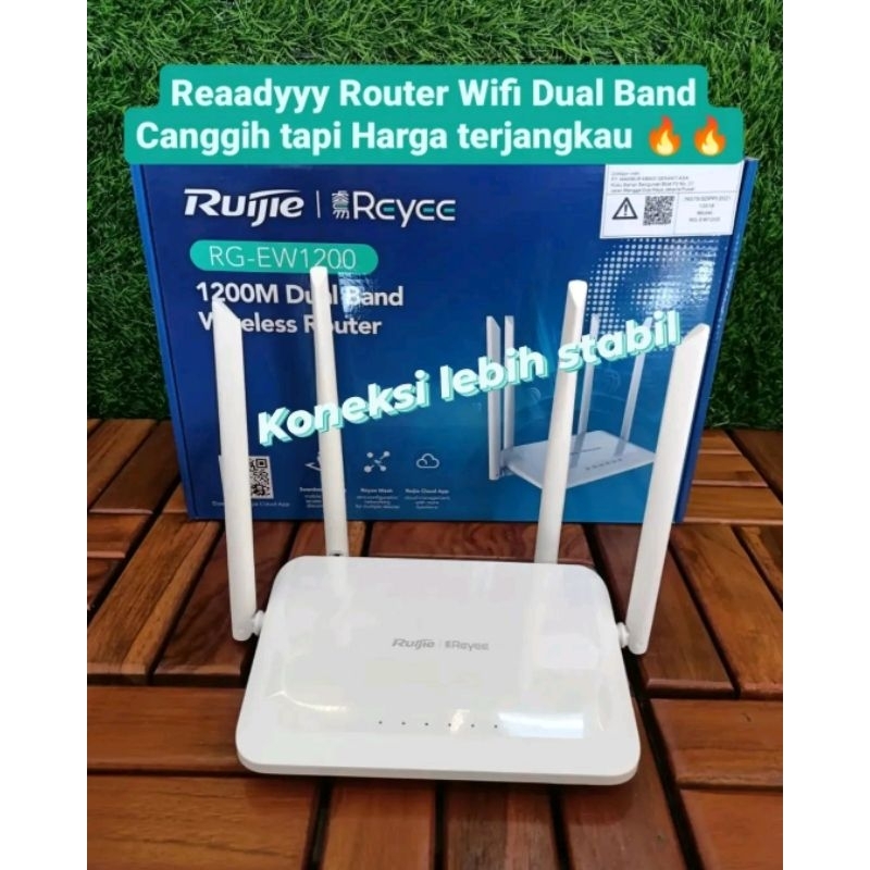 Jual Router Ruijie RG EW1200 Dual Band Wifi Router | Shopee Indonesia