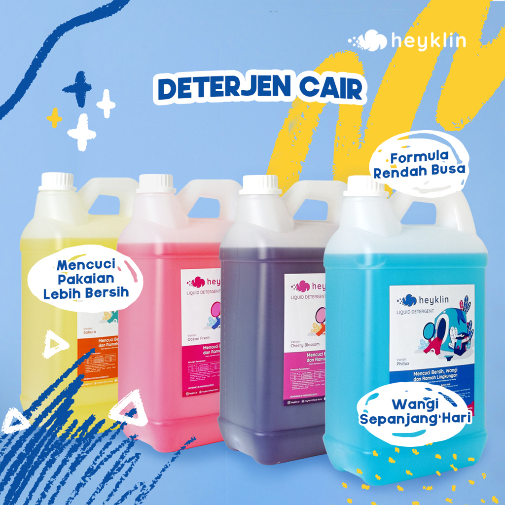 Jual DETERJEN CAIR LAUNDRY /DETERGEN CAIR 5Liter | Shopee Indonesia