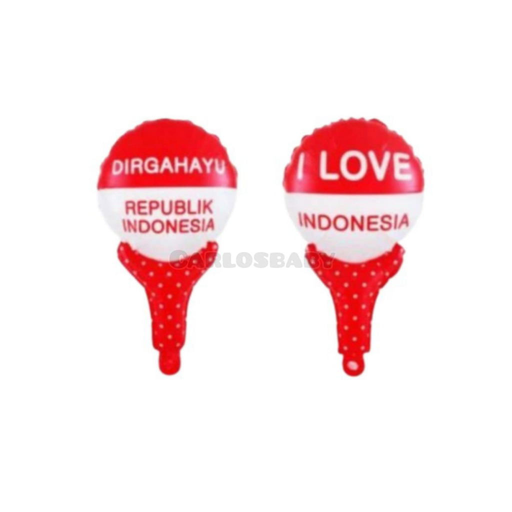 Jual Balon PENTUNGAN Foil HUT RI / Dirgahayu Kemerdekaan Republik ...