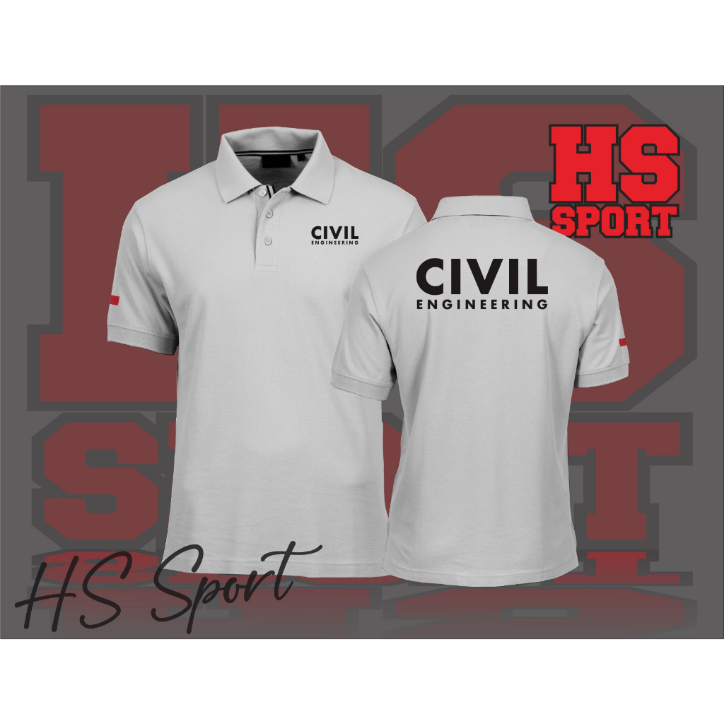 Jual POLO CIVIL ENGINEERING - BAJU CIVIL ENGINEERING - BAJU POLO KERAH ...