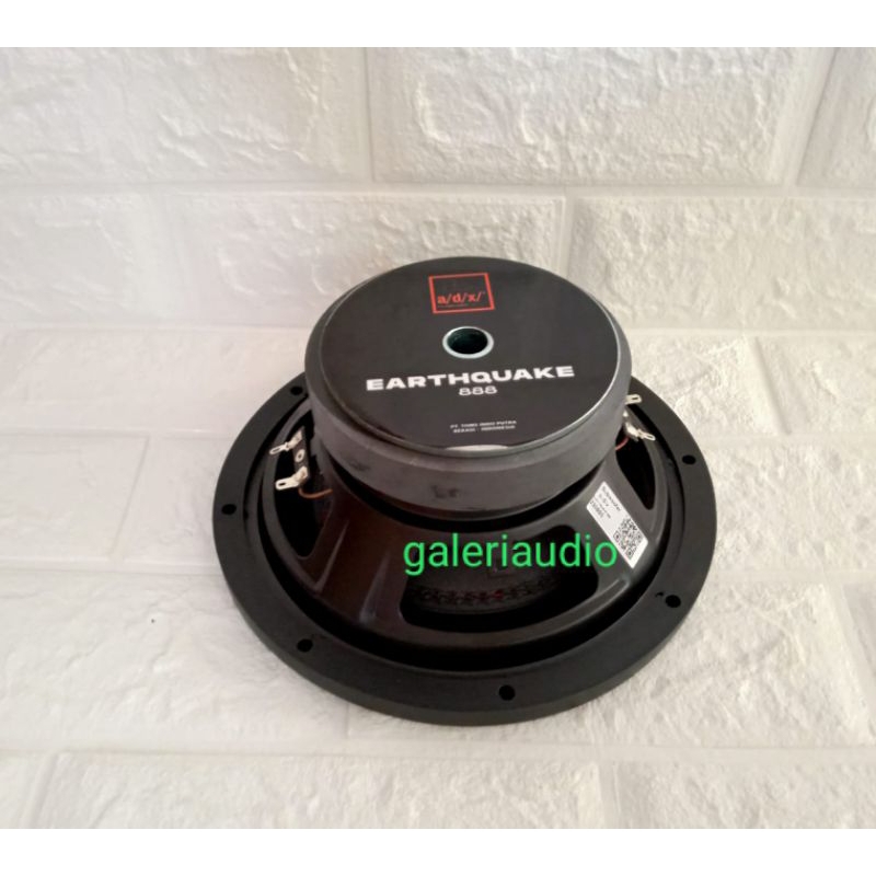 Jual Subwoofer 888 ADX EARTHQUAKE 8" Double coil magnet besar Earthquake 8' bass empuk | Shopee ...