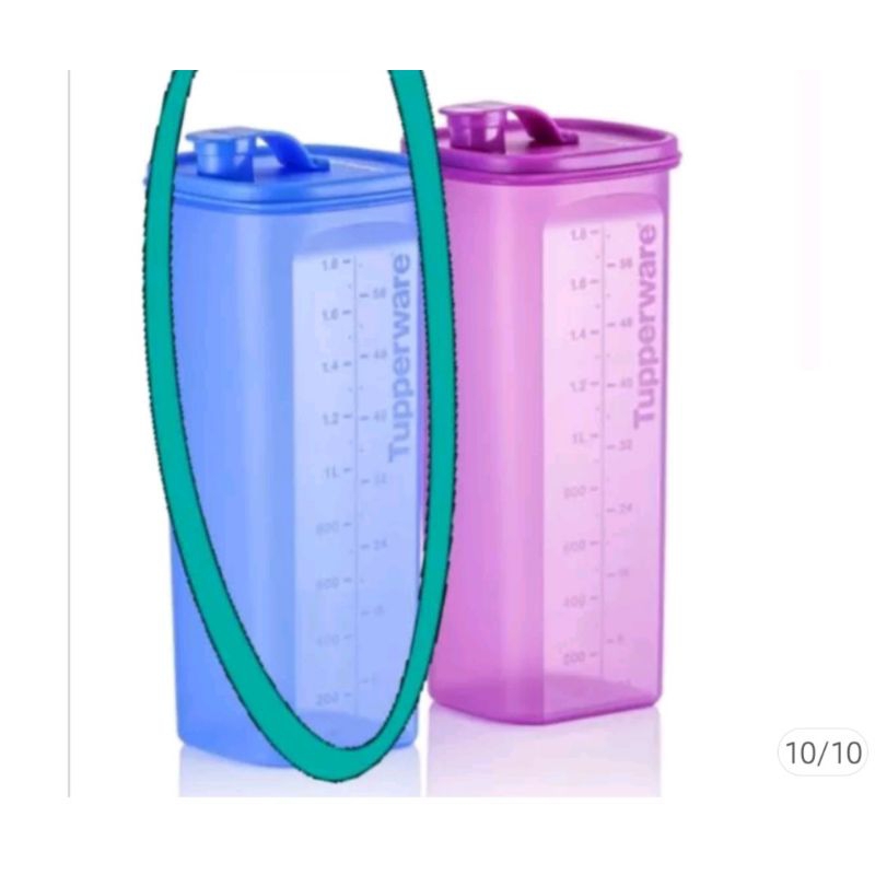 Jual slim line 2 liter tupperware / tempat minum 2 l / tupperware 2 ...