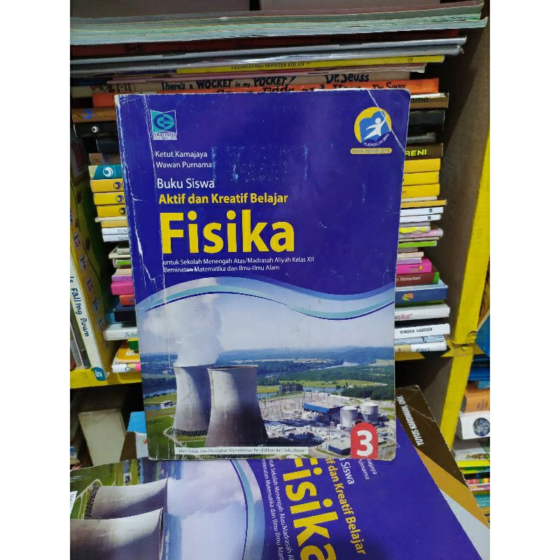 Jual Buku Siswa Aktif dan Kreatif Belajar Fisika untuk SMA/MA kelas 12 k.2013 grafindo | Shopee ...
