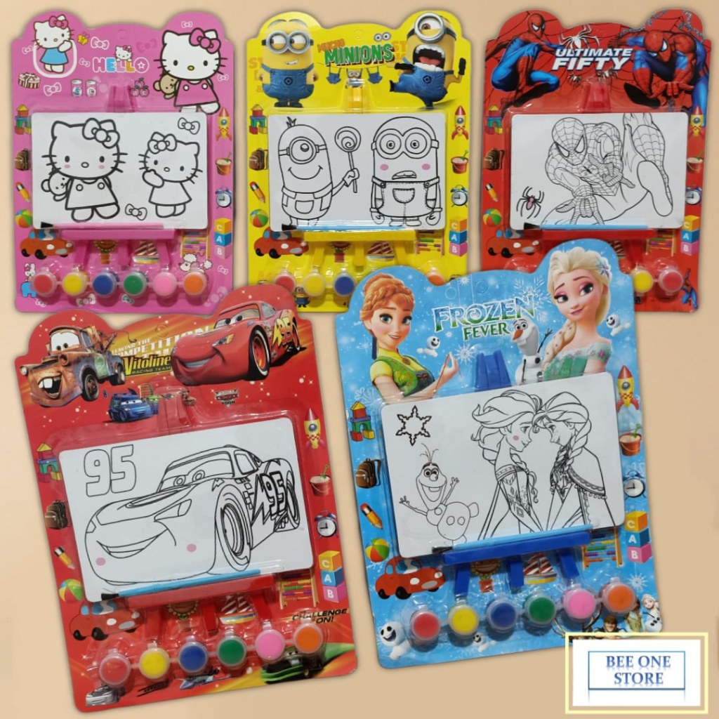 Jual BEE ONE - Alat Mewarnai Paket Mainan Edukasi Mewarnai Anak Mainan ...